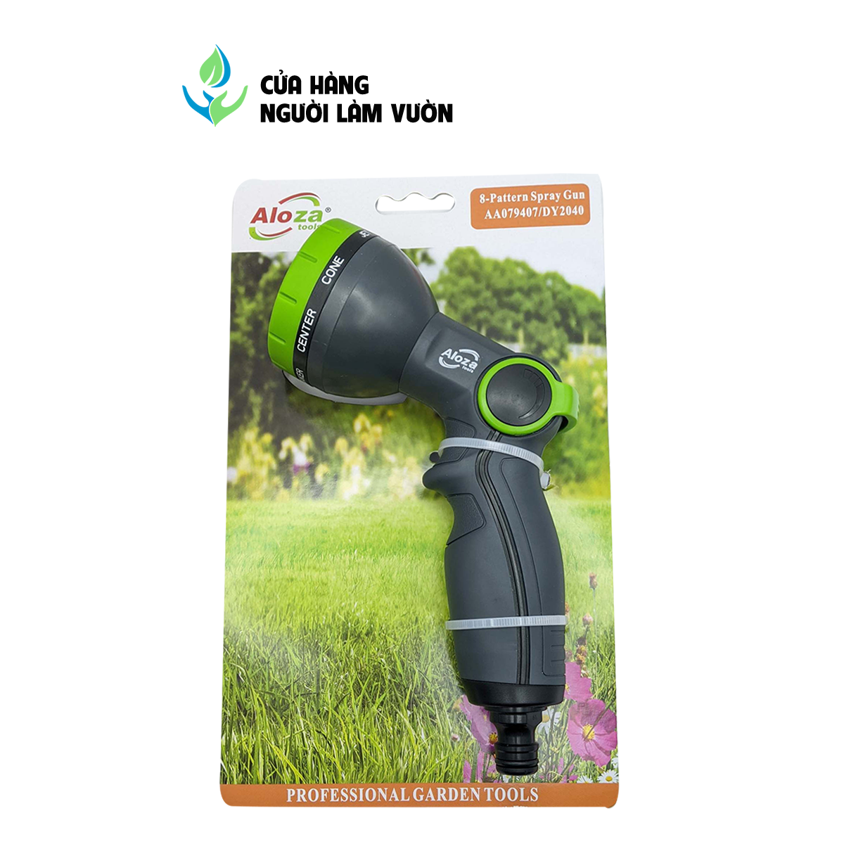 Bộ vòi tưới cây rửa xe – NGƯỜI LÀM VƯỜN