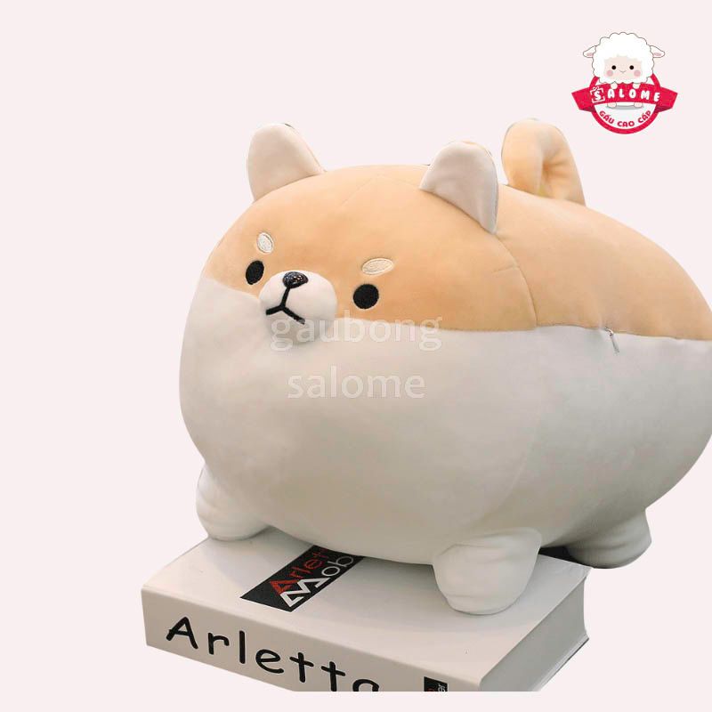 Gấu Bông Chó Shiba Tròn Dễ Thương, Thú Nhồi Bông Shiba Inu SALOME ...