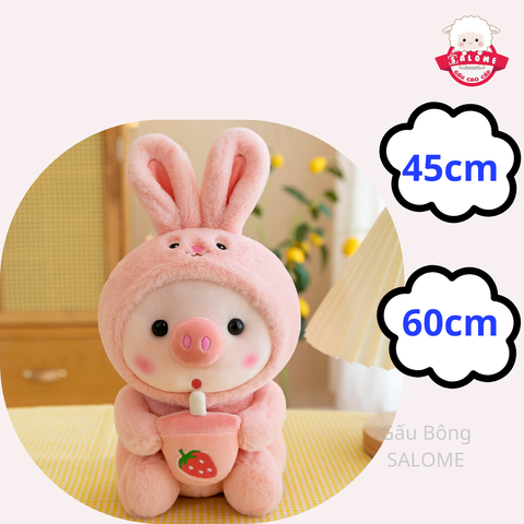 Gấu Bông Con Heo Hồng Đa Dạng Kích Thước Mẫu Mã, Thú Bông Heo Salome ...