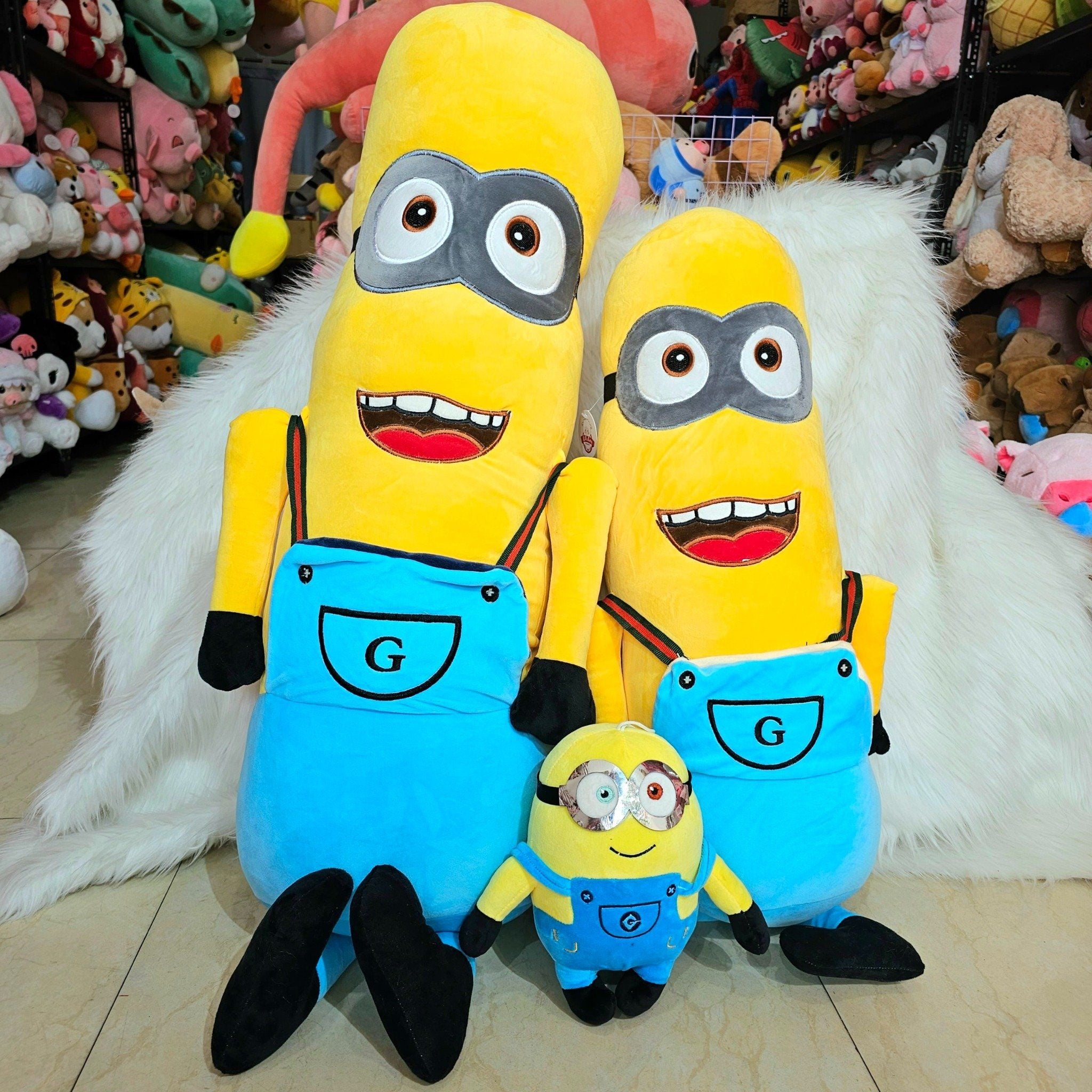 Gấu bông Minion hoạt hình Thú bông minion Kẻ Cướp Mặt Trặng SALOME ...