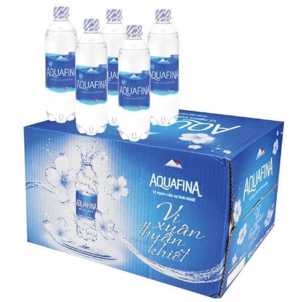 Nước suối Aquafina 500ml (thùng 24 chai) - Nước uống Anh Dũng – Nước uống Dĩ An- Dịch vụ Giao ...