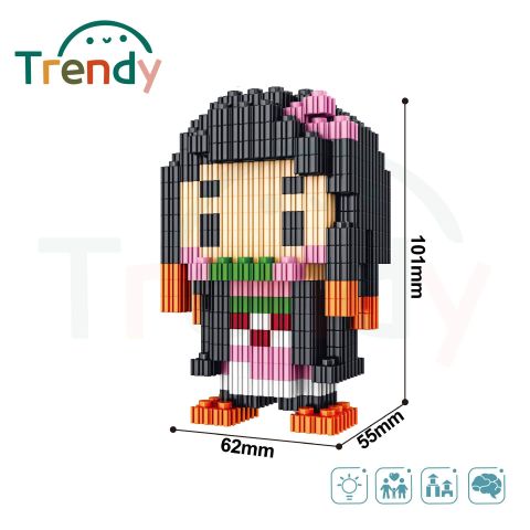 Mô Hình Đồ Chơi Lego Nezuko Thanh Gươm Diệt Quỷ - Kimetsu no Yaiba - D ...