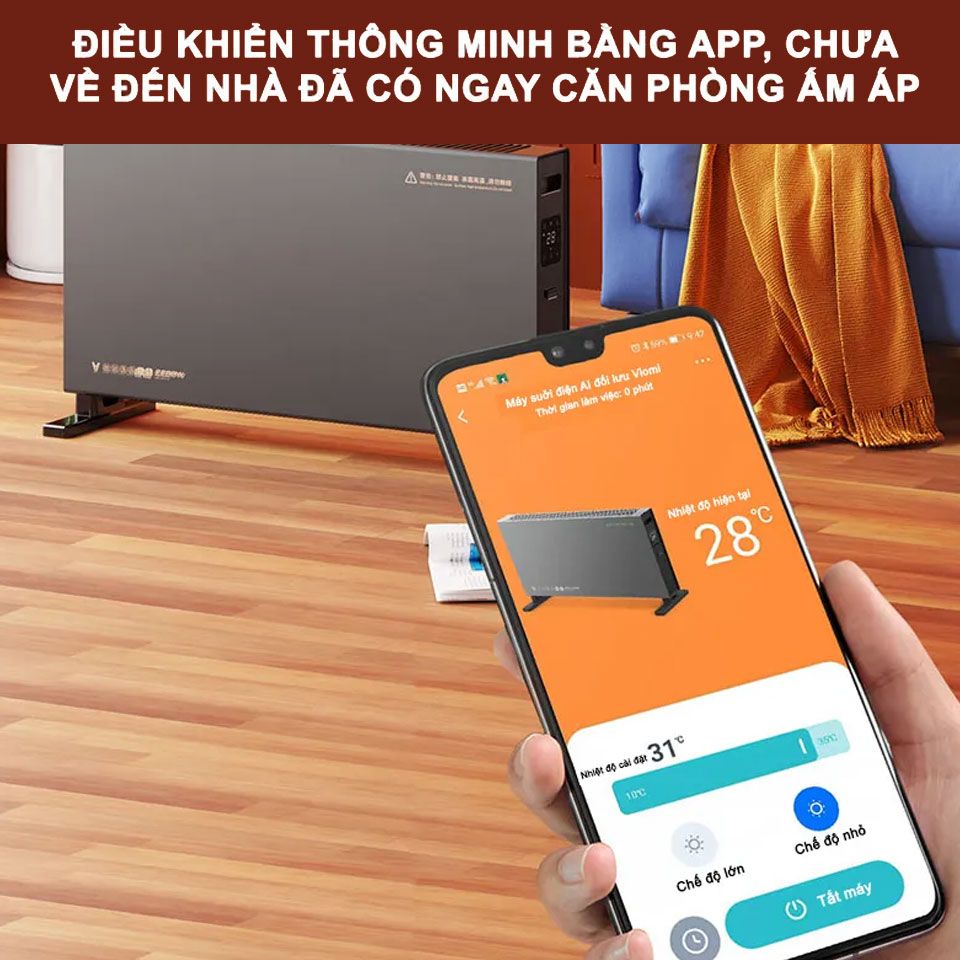 Máy sưởi Xiaomi Yunmi Graphene AI VXDL02 – Xiaomi Store