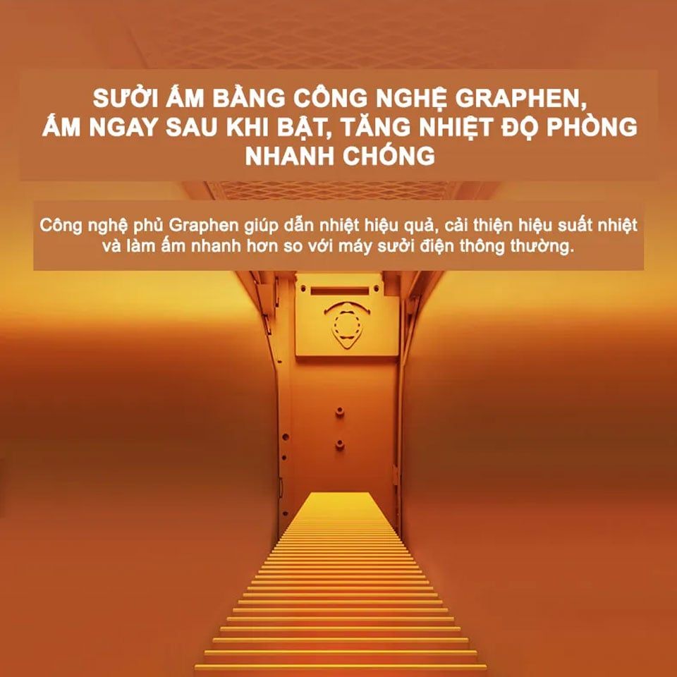 Máy sưởi Xiaomi Yunmi Graphene AI VXDL02 – Xiaomi Store