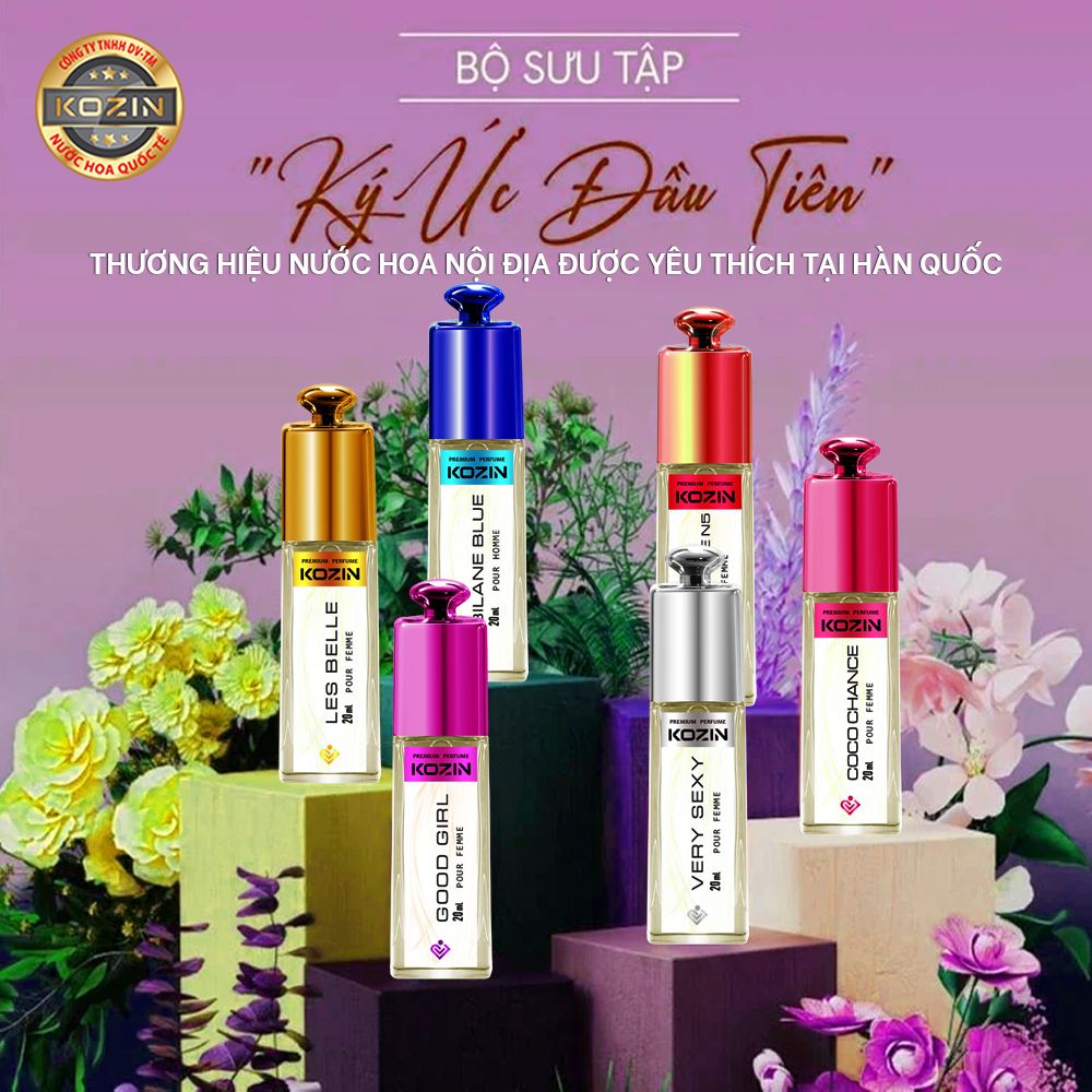 Nước hoa nữ cao cấp KOZIN COCO CHANCE 20ml (gốc hương Mademoisell ...