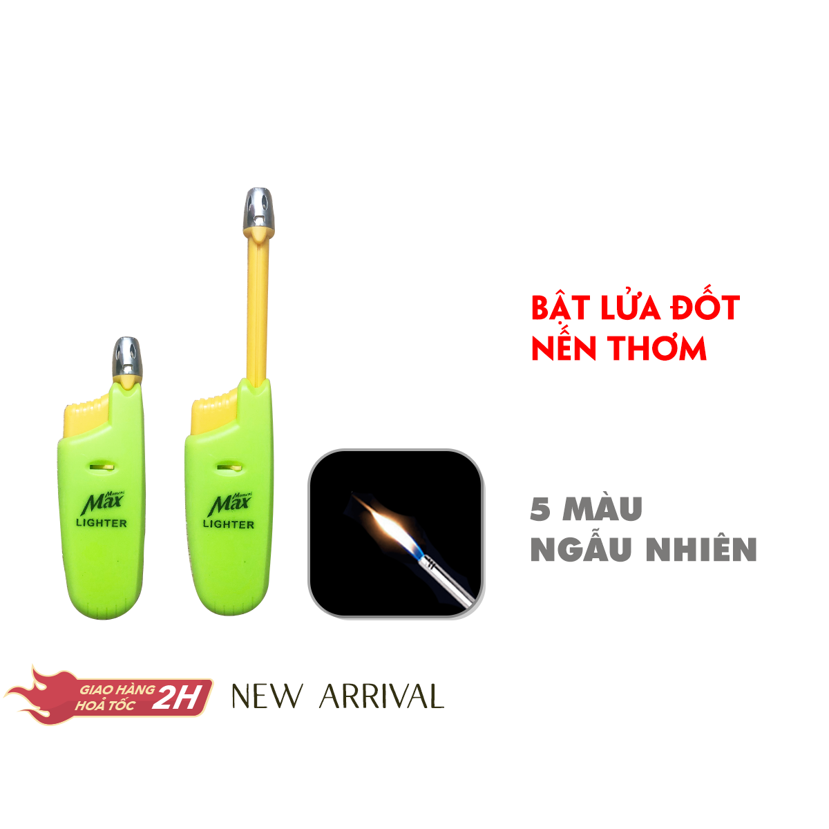 Bật lửa gas cán dài - dụng cụ đốt nến chuyên dụng - Cửa hàng nến thơm ...