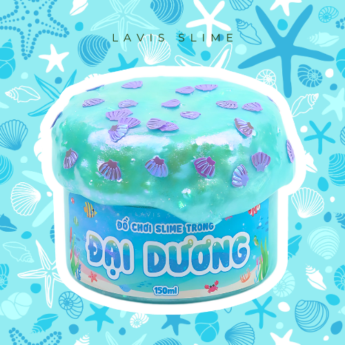 LAVIS SLIME - Slam Trong Đại Dương Phiên Bản Hè 2025 Kèm Bingsu – Lavis