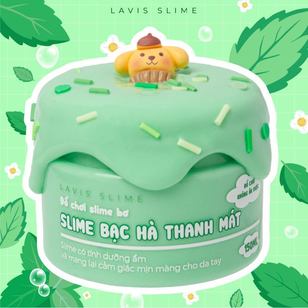 Slime Mềm Tay Phiên Bản Slime Bơ Bạc Hà Thanh Mát – Lavis