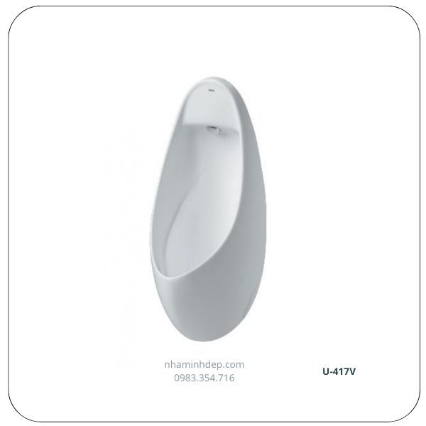 Bồn tiểu nam Inax treo tường U-417V chính hãng giá tốt – nhaminhdep