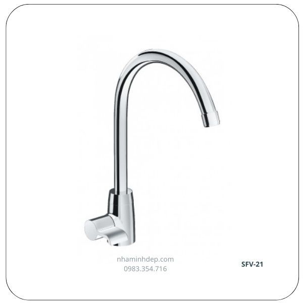 Vòi rửa bát Inax 1 đường nước lạnh SFV-21 chính hãng giá tốt – nhaminhdep