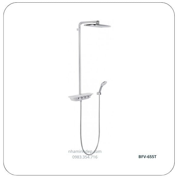 Sen cây tắm nhiệt độ cao cấp không vòi xả Inax BFV-655T chính hãng ...