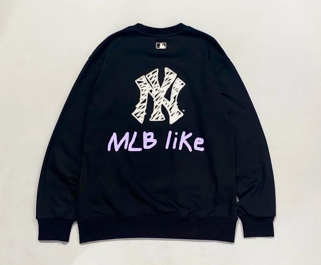 Áo Sweater MLB NY Yankees Like 'Black' - Giày Bám Bụi