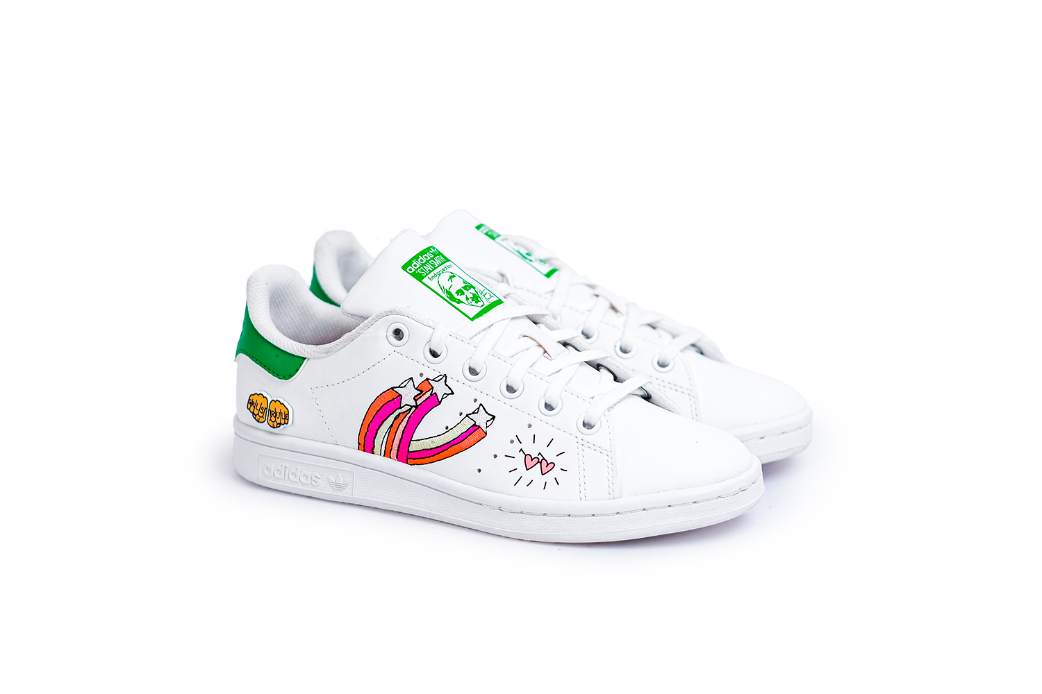Giày Adidas Stan Smith Girls Rule White - Giày Bám Bụi
