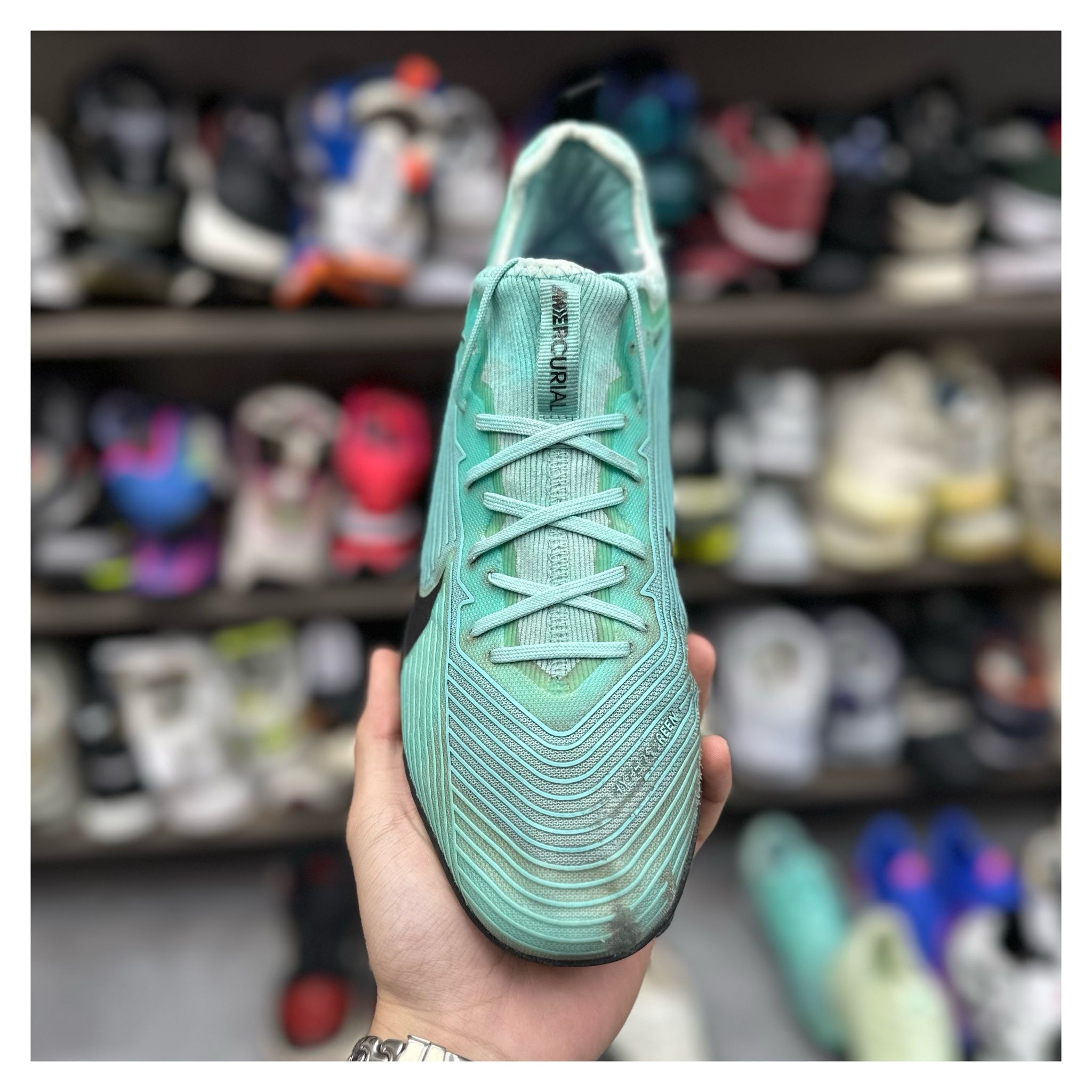 G2h Nike Zoom Mercurial Vapor 15 Pro TF - 44.5 - Giày bám bụi