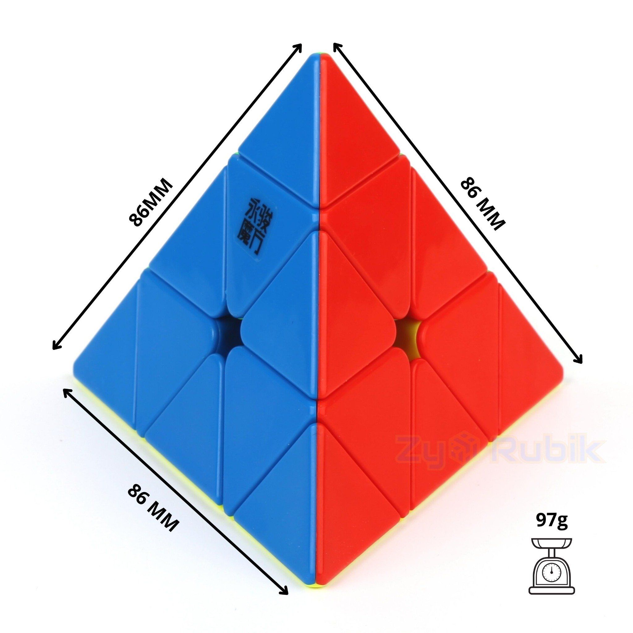 Rubik 3x3 YJ Pyraminx - Đồ Chơi Trí Tuệ Rubic Tam Giác 3 Tầng Stickerl ...