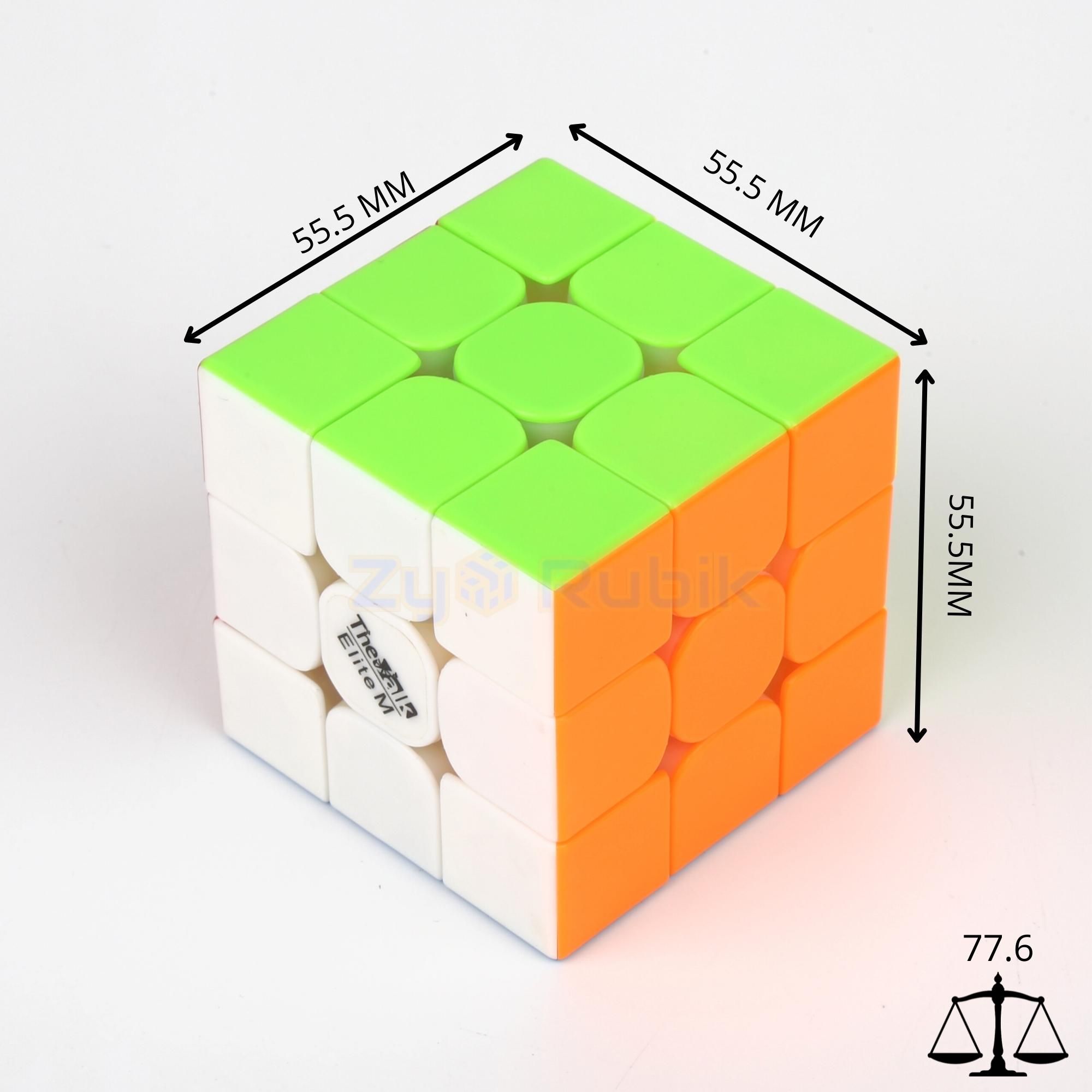 Rubik Valk 3 ELITE M Flagship 2019 Stickerless ( Có Nam Châm ) - Zyo r ...