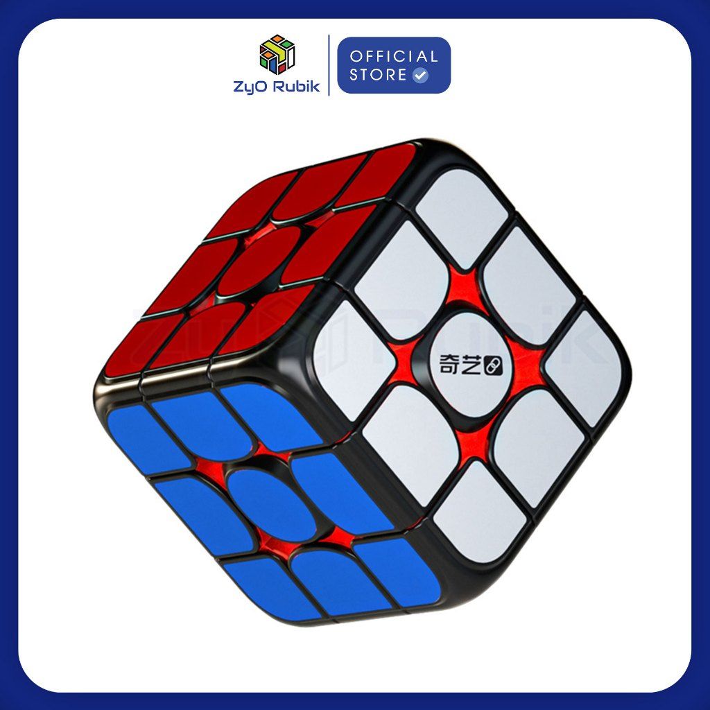 Rubik 3x3 AI Qiyi Smart Sticker/ Stickerless 2024- Rubik Thông Minh Kế ...