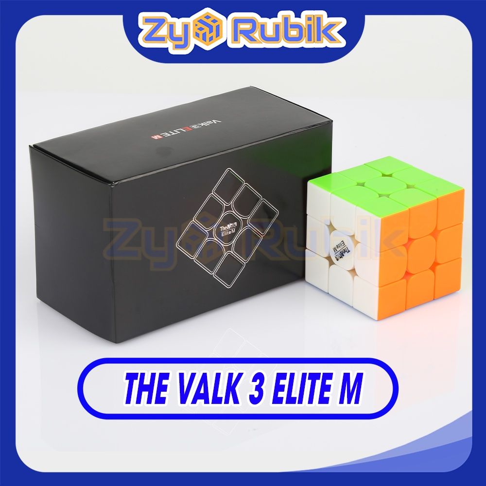 Rubik Valk 3 ELITE M Flagship 2019 Stickerless ( Có Nam Châm ) - Zyo r – ZyO Rubik