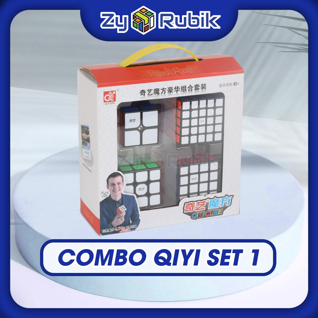 Combo 4 Rubik (Qidi 2x2,Sailing 3x3,Qiyuan 4x4, Qizheng 5x5) SET 1 QiY – ZyO Rubik