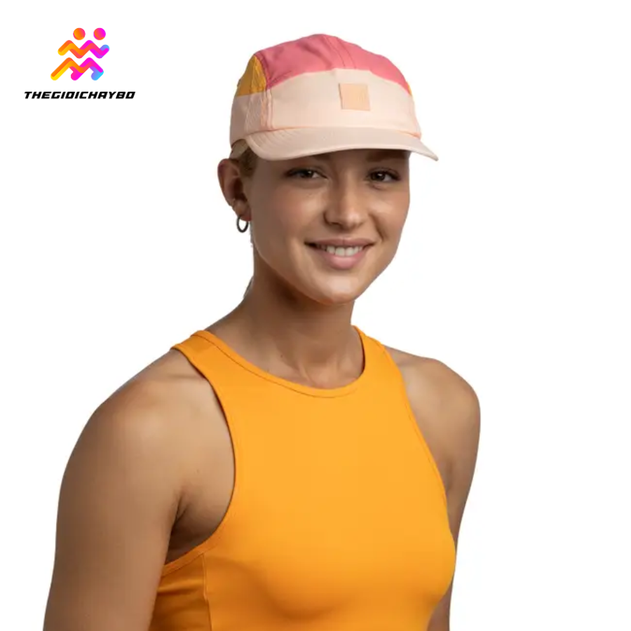 Mũ Lưỡi Trai Buff 5-Panel Go Cap - Domus Apricot– Thế Giới Chạy Bộ