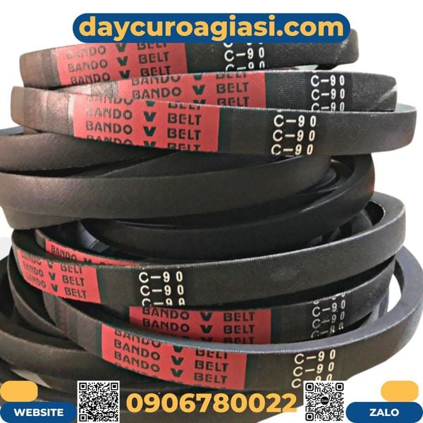 Dây curoa Bando C90 V-Belts – daycuroagiasi.com