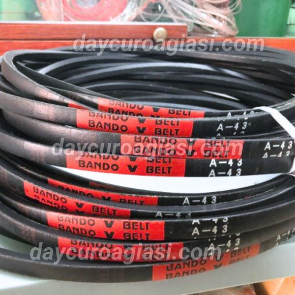 Dây curoa A43 BANDO chính hãng – daycuroagiasi.com