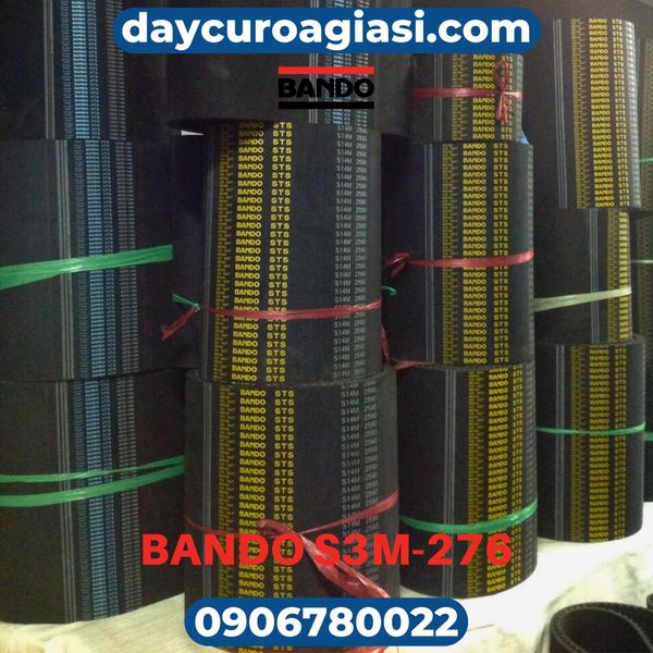 Dây curoa BANDO S3M-276 chính hãng – daycuroagiasi.com
