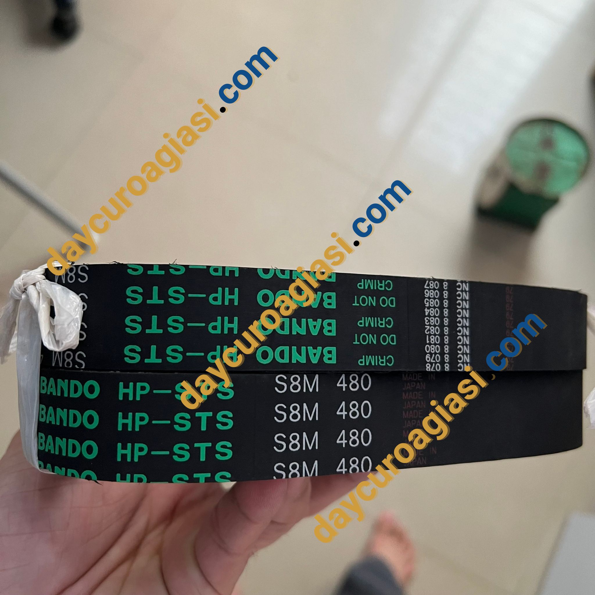 Dây curoa BANDO S8M-480 chính hãng – daycuroagiasi.com