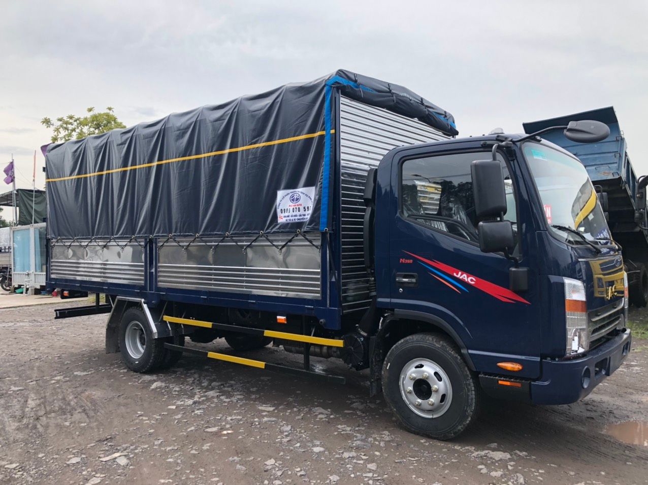 XE TẢI JAC N350 3T5 THÙNG 5,2 MÉT ĐỘNG CƠ ĐỨC – phumanxetaivn