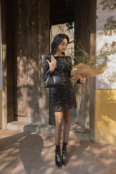 Đầm mini ôm Lê House PAULINE