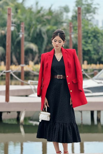 Áo Blazer đỏ Lê House RUBY MARSHALL