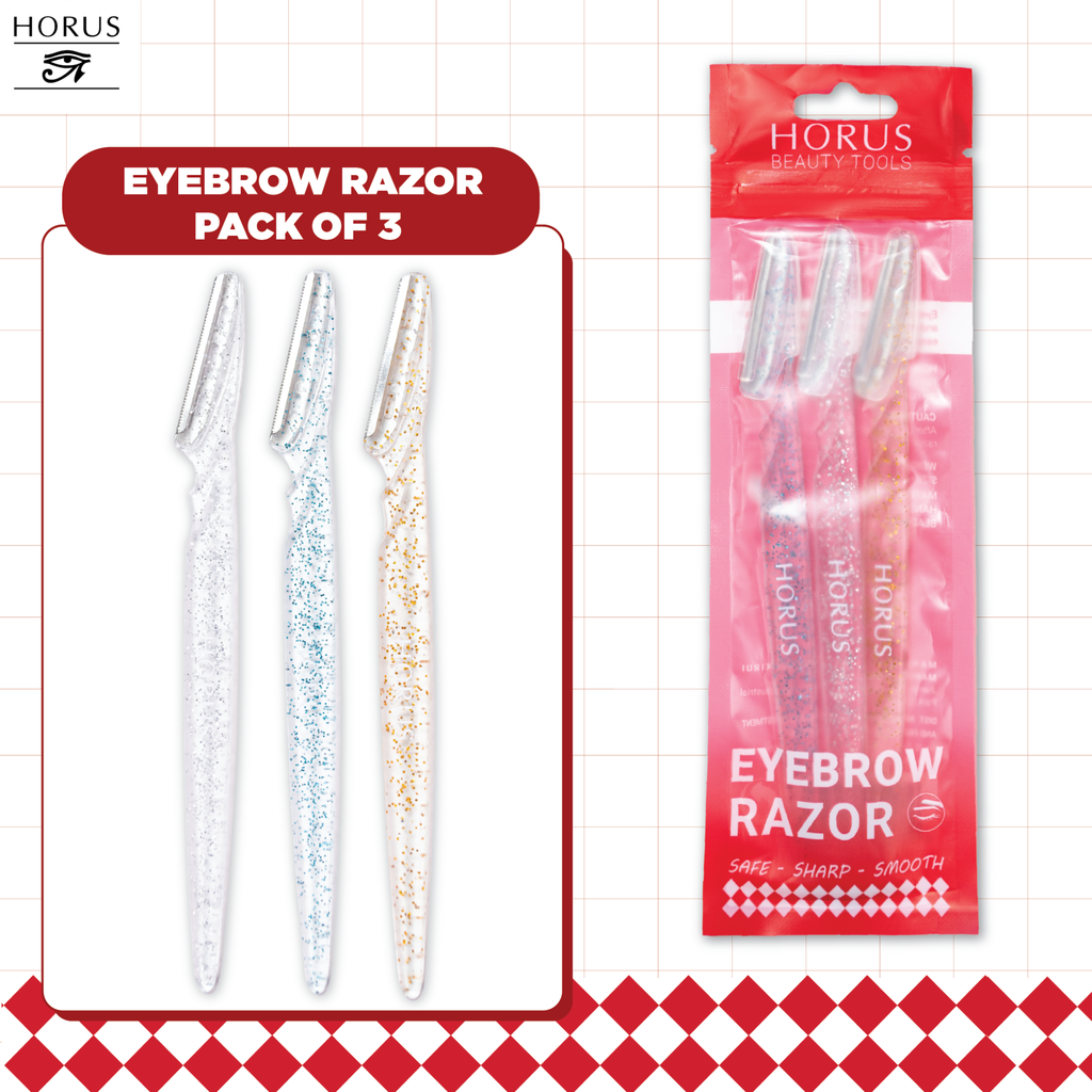 Horus Dao cạo Lông mày Eyebrow Razor Pack of 3Horus Dao cạo Lông mày ...