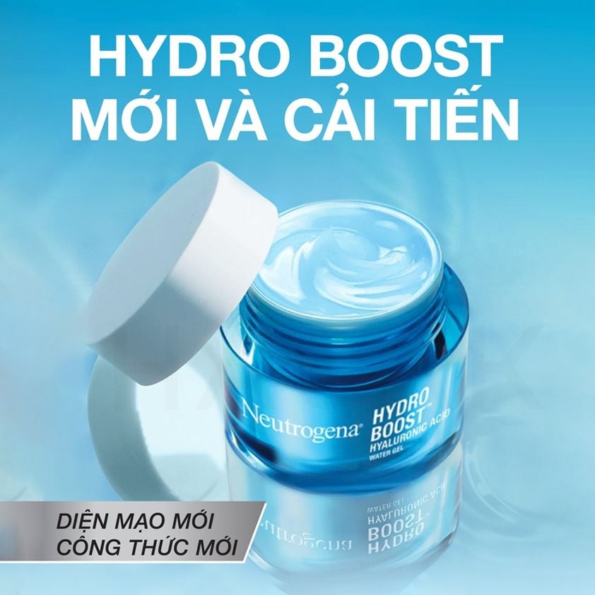 Neutrogena Kem dưỡng cấp ẩm Hydro Boost Hyaluronic Acid Water Gel 50gNeutrogena Kem dưỡng cấp ẩm ...