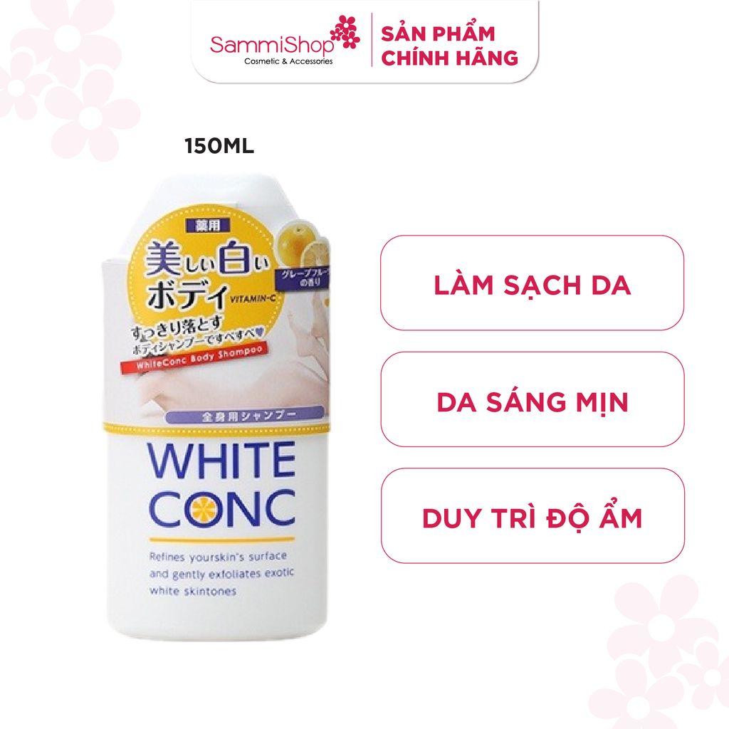 White conc Sữa tắm trắng da Body Shampoo Vitamin CWhite conc Sữa tắm ...