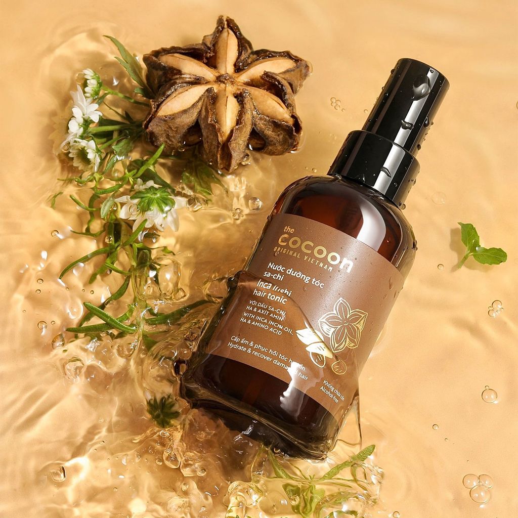 Cocoon Nước dưỡng tóc Sachi 140mlCocoon Nước dưỡng tóc Sachi 140ml ...