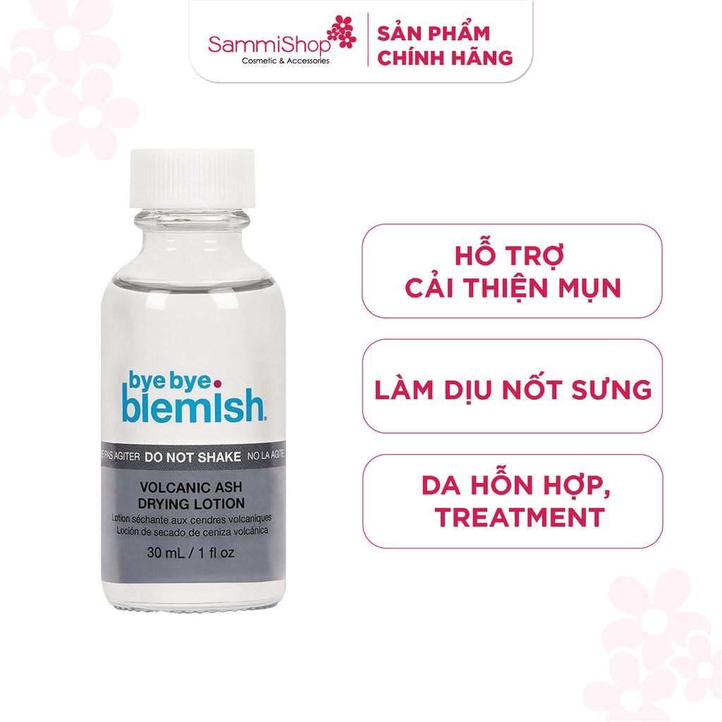 Bye bye Blemish Chấm mụn Volcanic Ash Drying Lotion 30mlBye bye Blemish ...