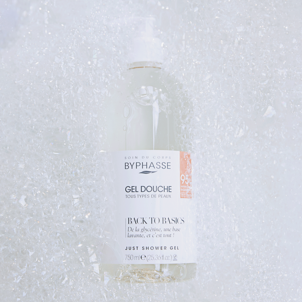 Byphasse Gel Tắm Back To Basics Gel Douche Tous Types De Peaux 750mlbyphasse Gel Tắm Back To
