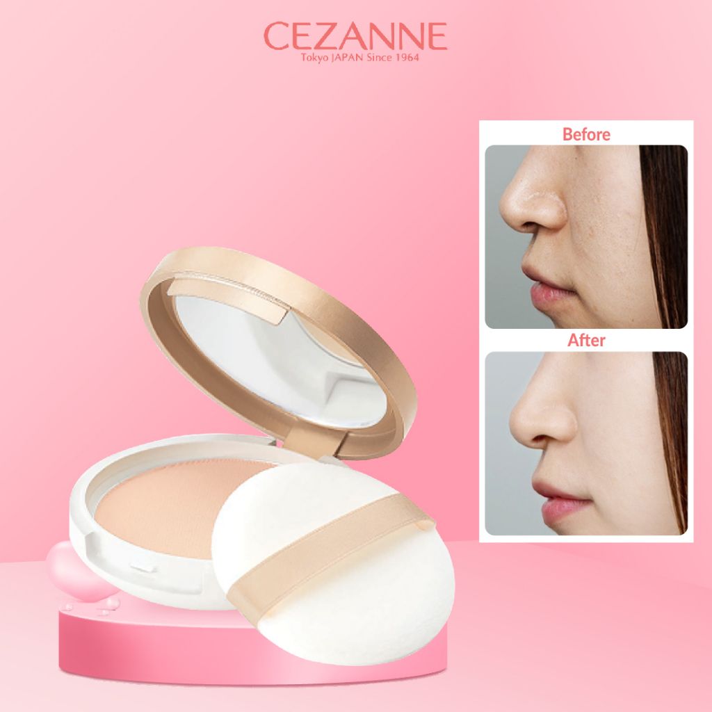 Cezanne Phấn phủ UV Silk Cover Powder 10gCezanne Phấn phủ UV – SammiShop