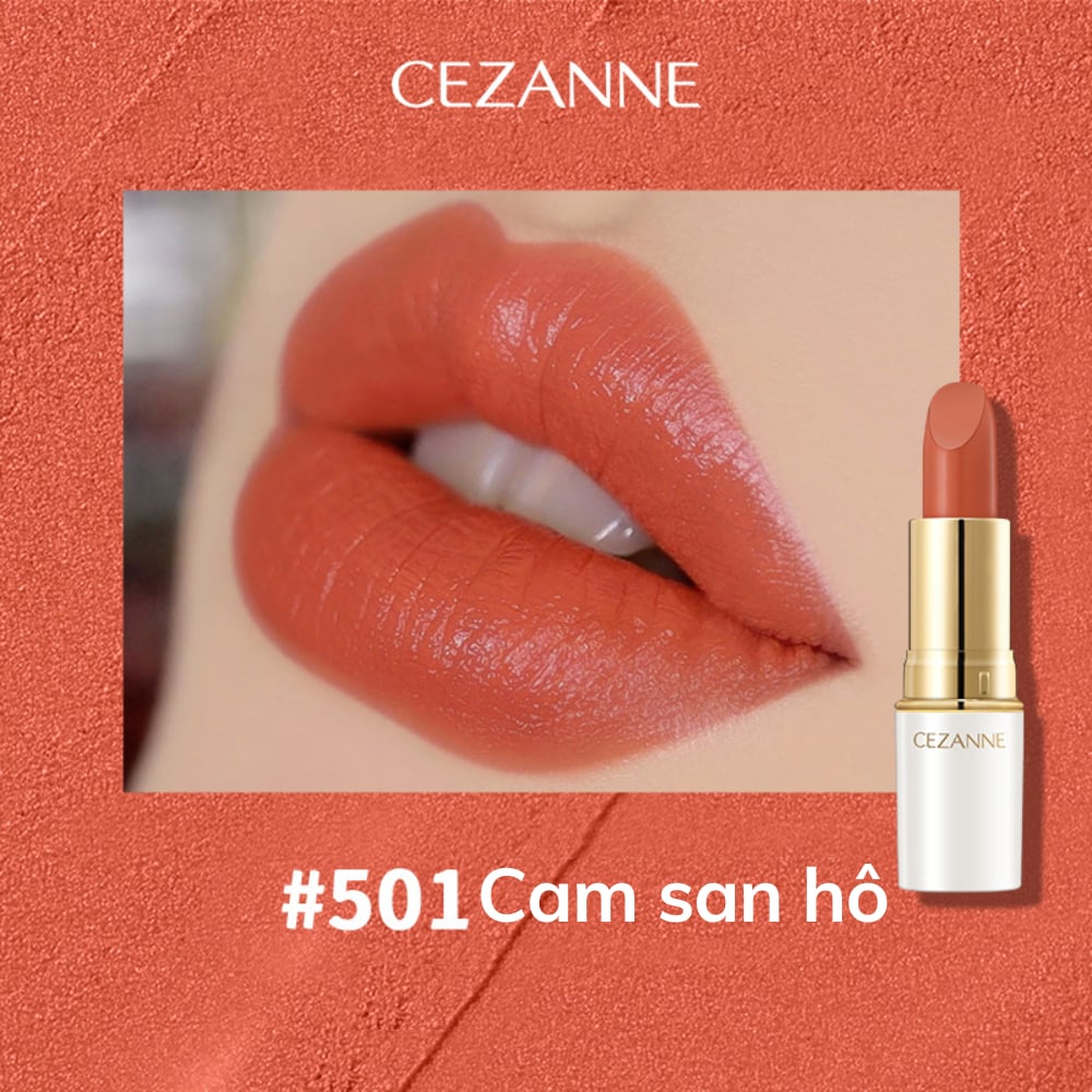 Cezanne Son thỏi Lasting Lip Color N #501Cezanne Son thỏi Lasting Lip ...