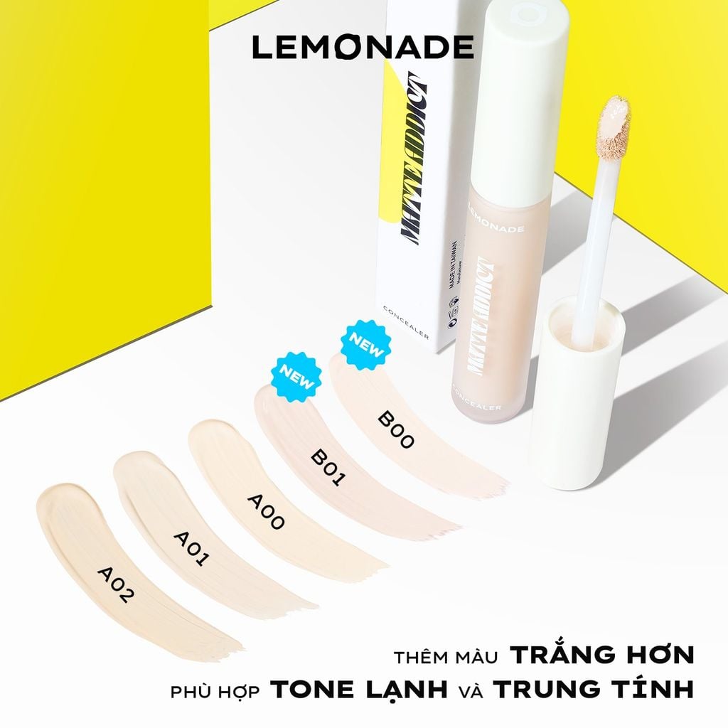 Lemonade Che khuyết điểm Matte Addict ConcealerLemonade Che khuyết điểm Matte Addict Concealer ...
