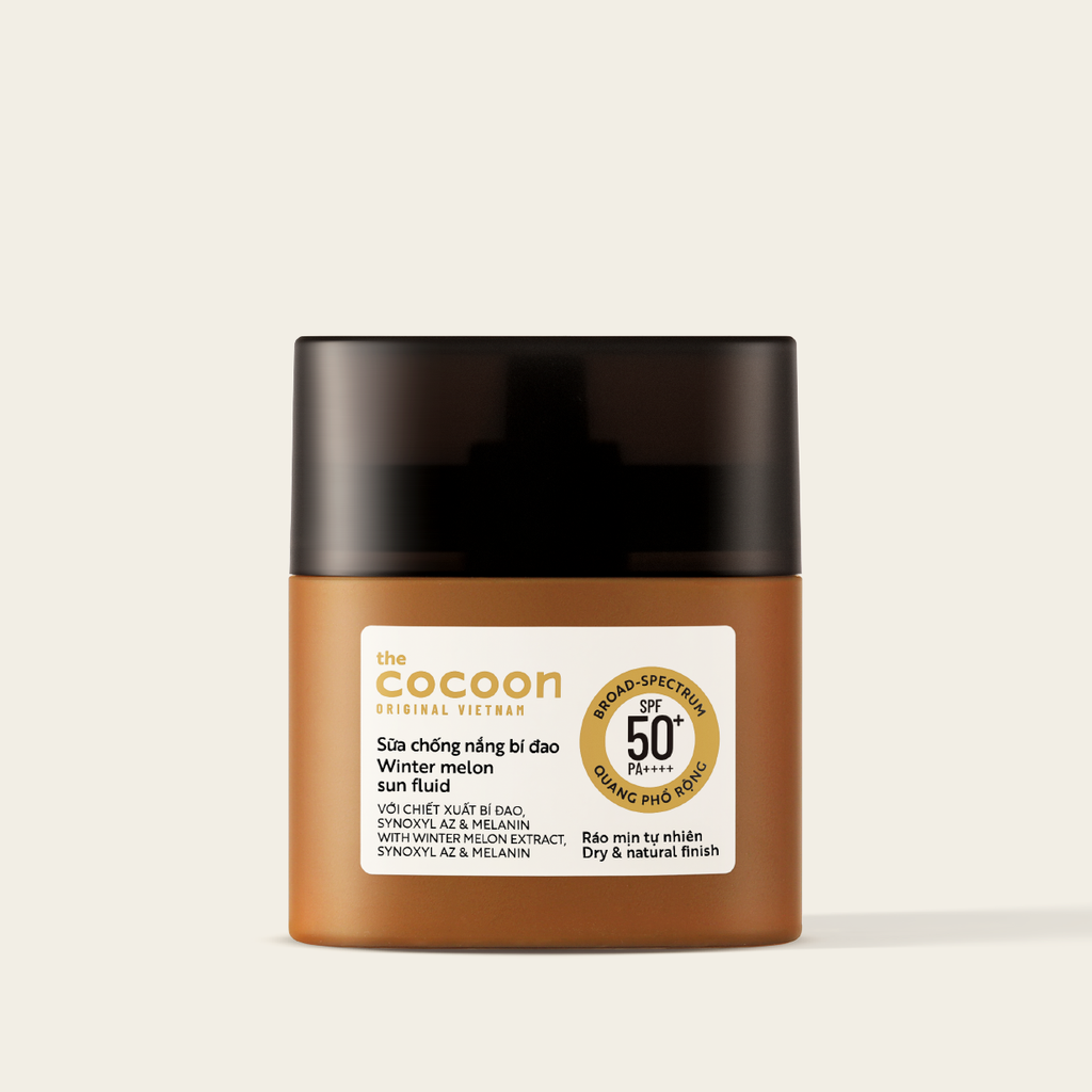 Cocoon Sữa chống nắng bí đao Winter Melon Sun Fluid 15mlCocoon Sữa ...