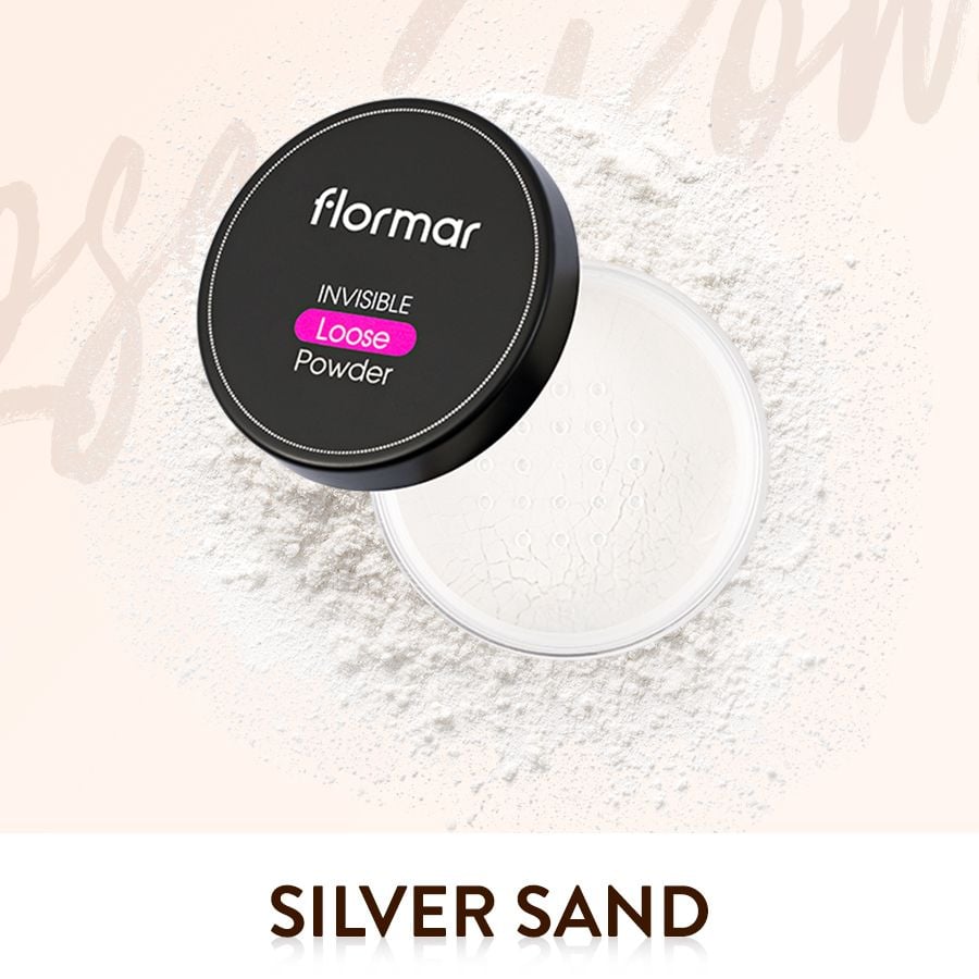 Flormar Phấn phủ Invisible Loose Powder Silver Sand 18gFlormar Phấn phủ Invisible Loose Powder ...