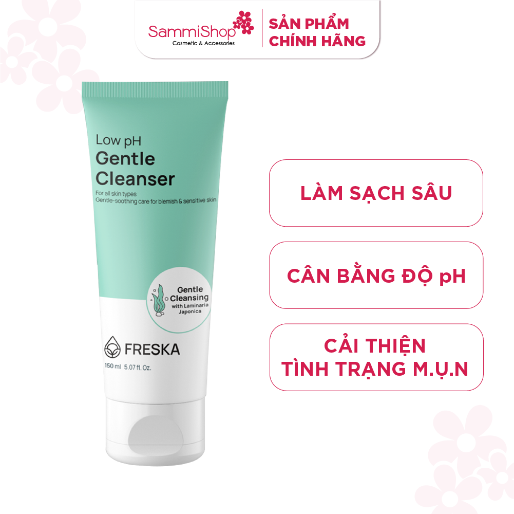 Freska Sữa rửa mặt Low pH Gentle Cleanser 150mlFreska Sữa rửa mặt Low pH Gentle Cleanser 150ml ...