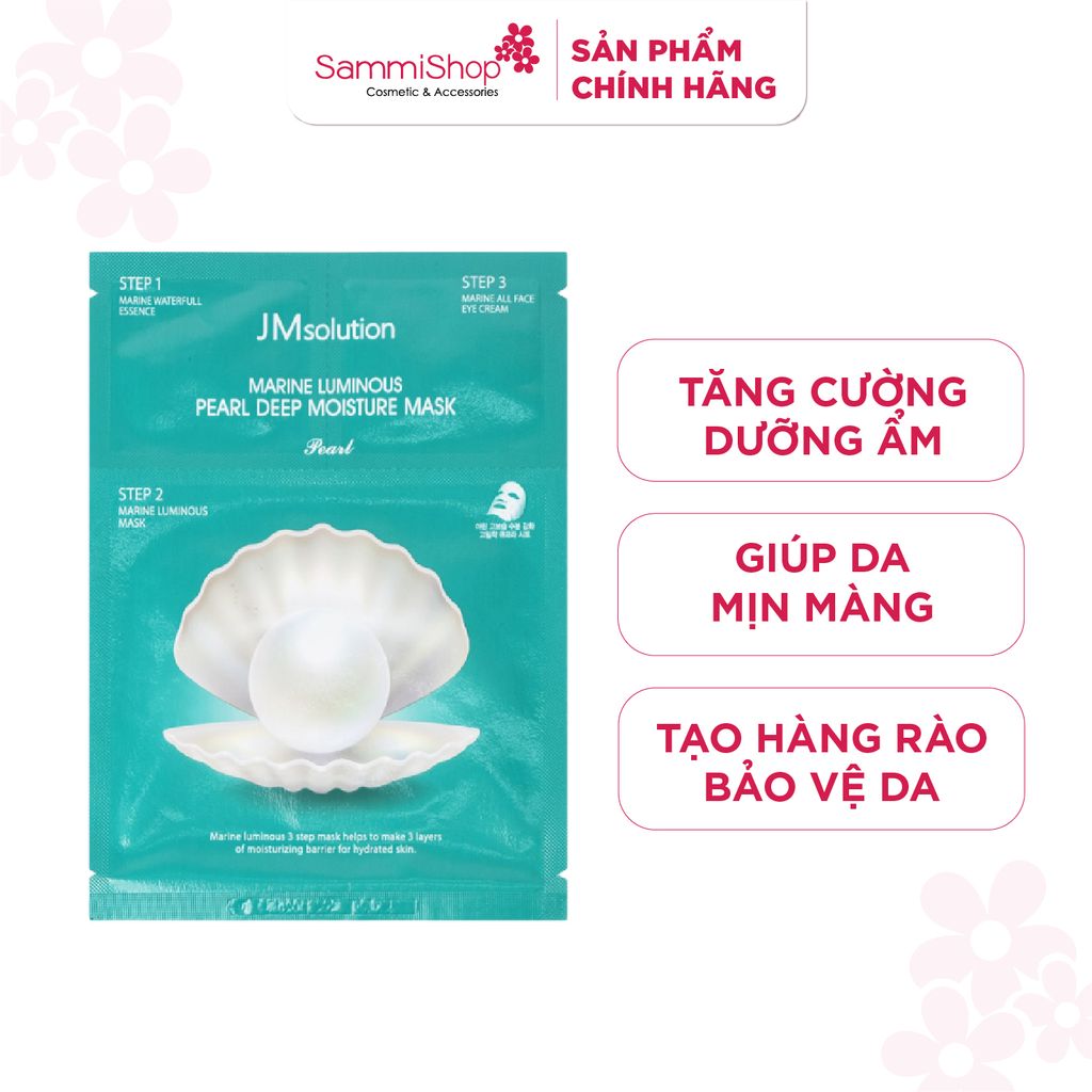 JMsolution Mặt nạ Marine Luminous Pearl Deep Moisture Mask Pearl 30mlJMSolution Mặt nạ Marine ...