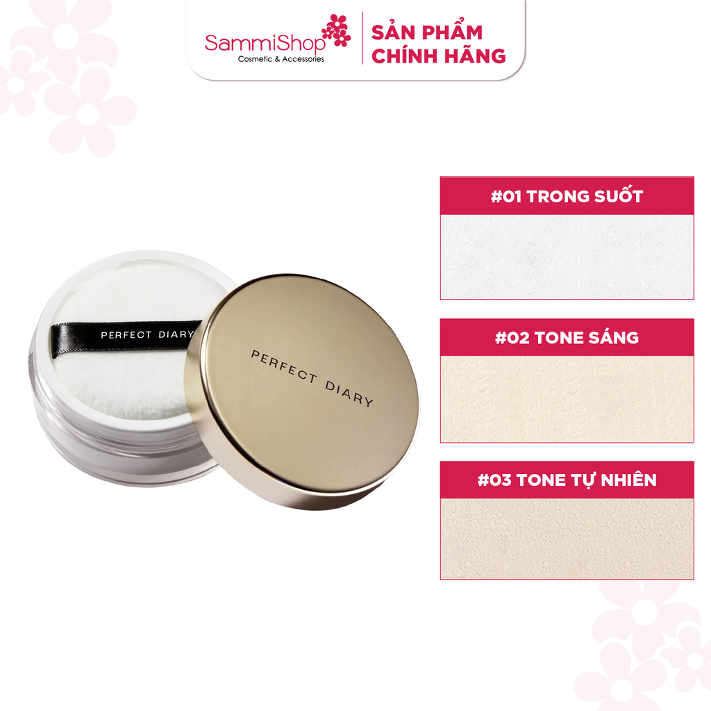Perfect Diary Phấn phủ bột Weightless Soft-Velvet Blurring Loose ...