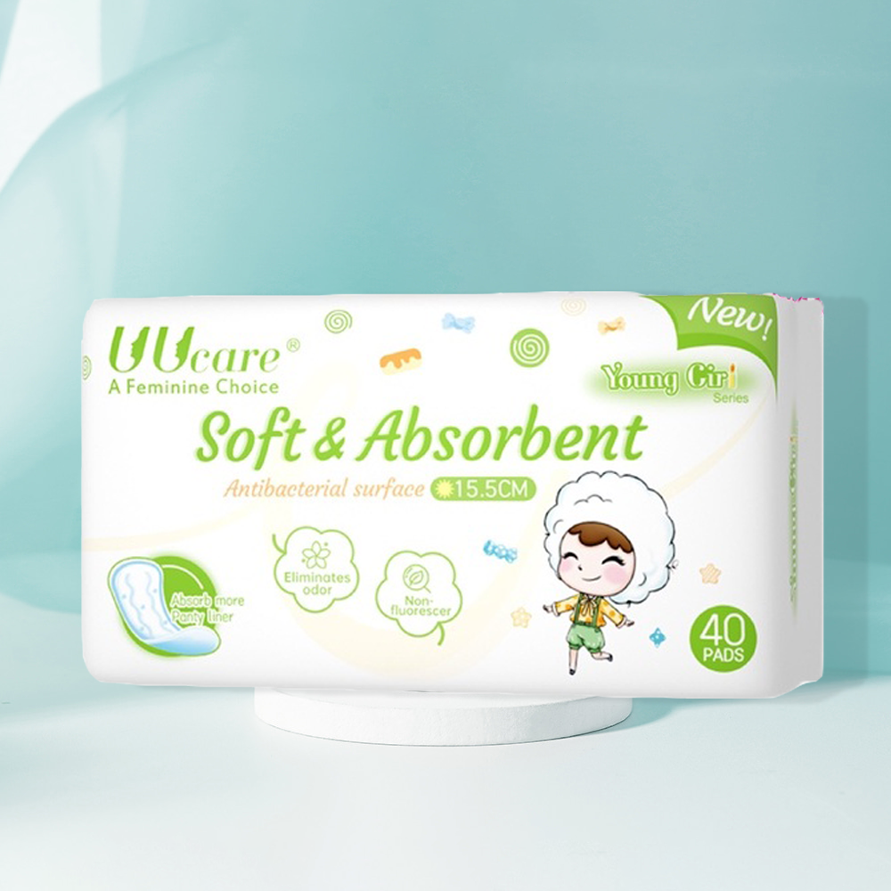 Uucare Young Girl BVS kháng khuẩn hàng ngày 15.5cm x 40 miếngUucare Young Girl BVS kháng khuẩn ...