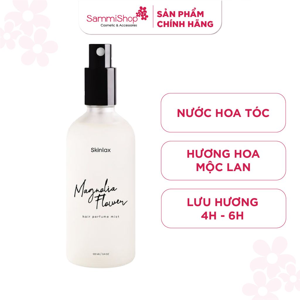 Skinlax Nước hoa tóc hương mộc lan 100mlSkinlax Nước hoa tóc hương mộc ...