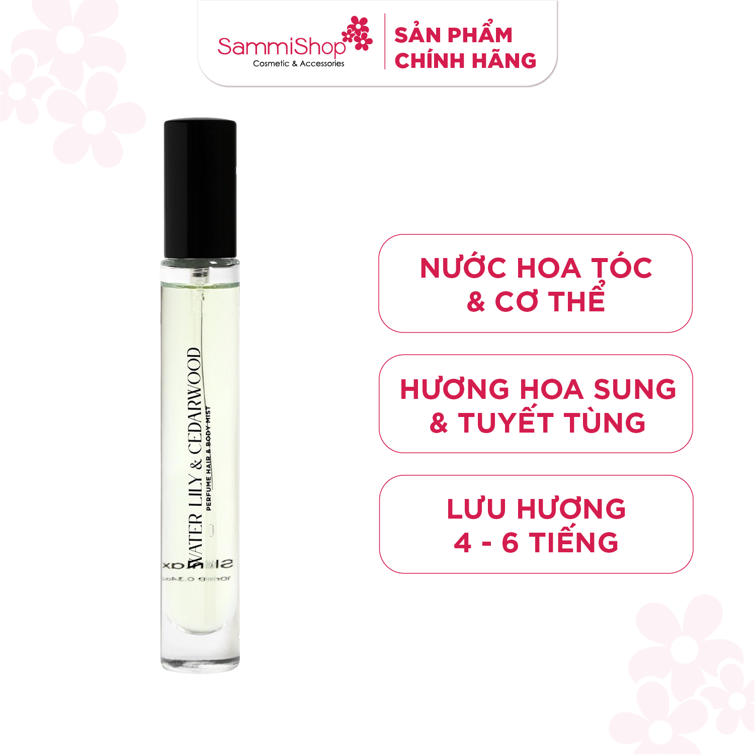 Skinlax Nước hoa tóc & cơ thể hương hoa sung tuyết tùng 10mlSkinlax ...