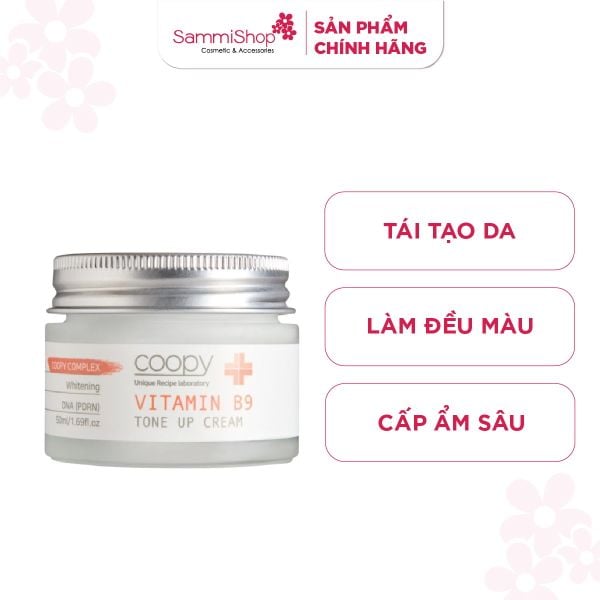 Coopy Kem dưỡng da Vitamin B9 Tone up Cream 50mlCoopy Kem dưỡng da ...