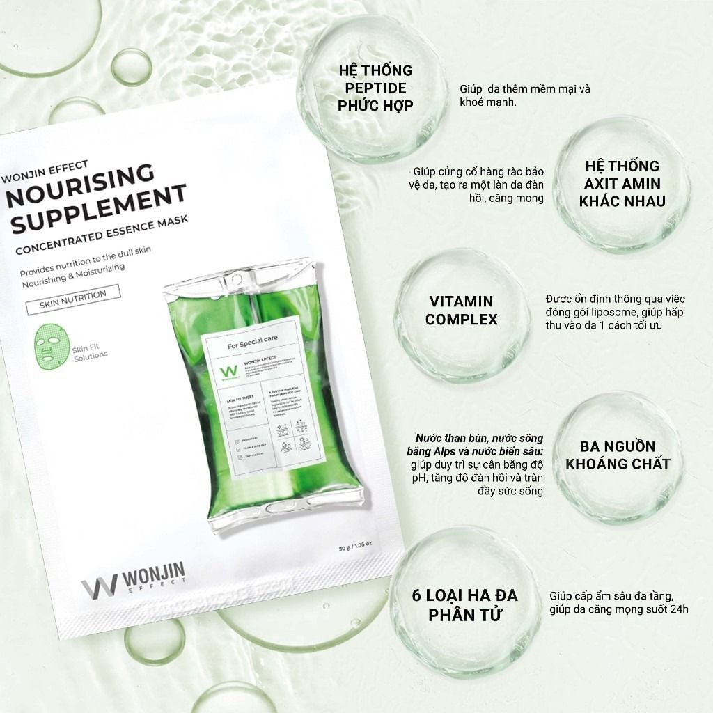 Wonjin effect Mặt nạ Nourising SupplementWonjin effect Mặt nạ Nourising ...